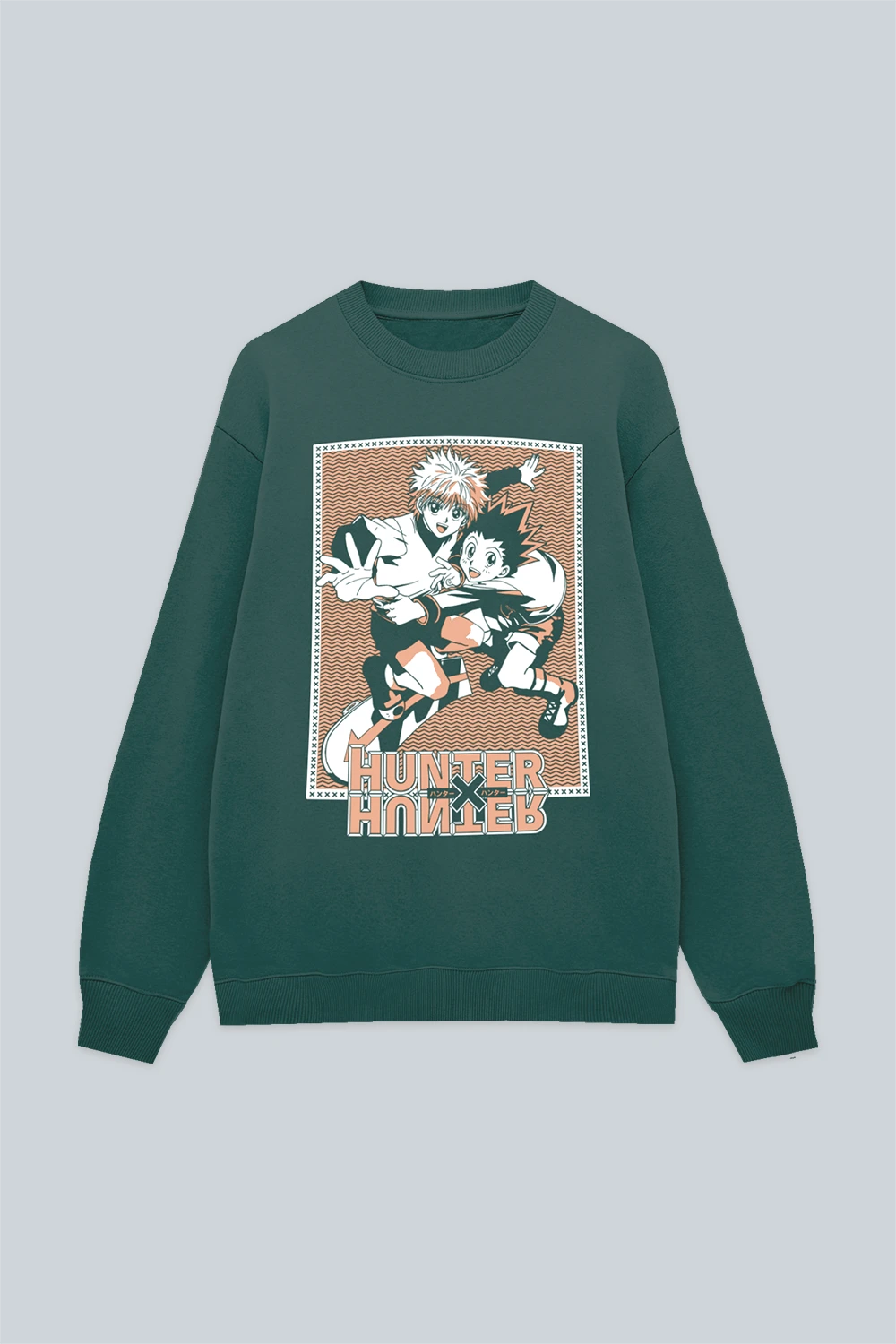 SWEATER VERDE ESMERALDA UNISEX HUNTER X HUNTER KILlUA Y GON | Rockgotá