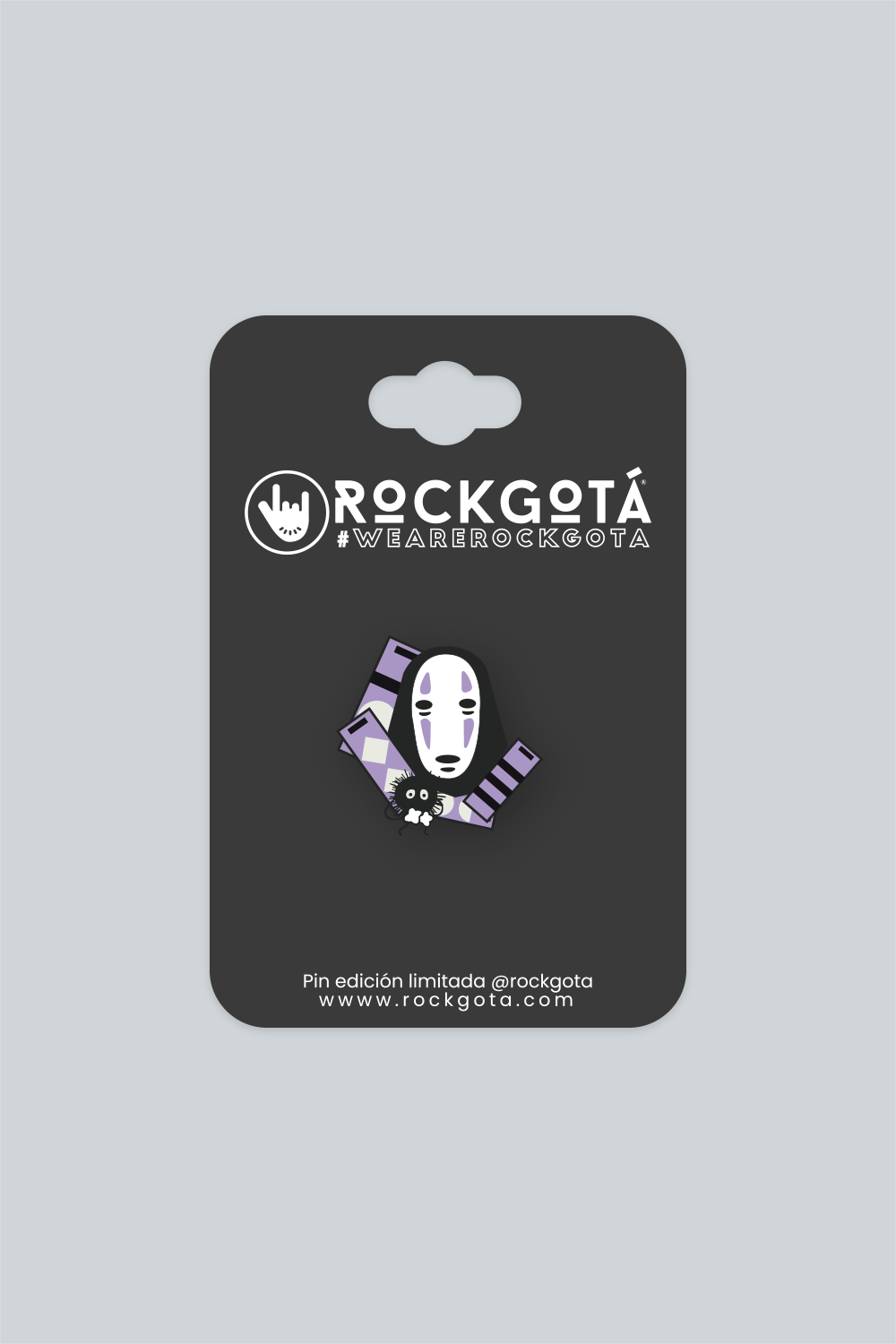 Pin Metalico El Viaje De Chihiro Kaonashi Rockgotá