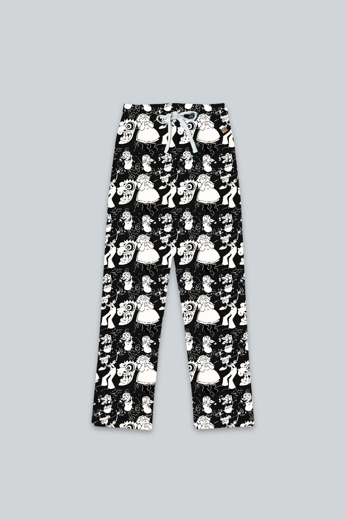 PANTALÓN DE PIJAMA GRIS CORAJE UNISEX | Rockgotá
